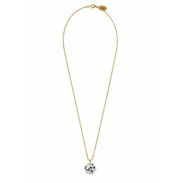 Fr&auml;ulein Wunder Fr&auml;ulein Wunder Necklace 'Acetat Alice Gold' female size 45 cm Beige