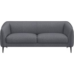 FLEXLUX 2,5-Sitzer &raquo;Belle Designsofa, Couch, bequem durch Kaltschaum im Sitz&laquo; Skandinavisches Design, In hochwertiger Verarbeitung blau 62% Polyester/
