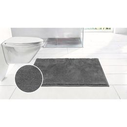 OTTO home Badematte &raquo;Cali, Badvorleger, Badezimmer Teppich, Duschvorleger&laquo; H&ouml;he 10 mm rutschhemmend beschichtet fu&szlig;bodenheizungsgeeignet schnell 