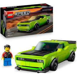 Lego Konstruktionsspielsteine &raquo;Dodge Challenger SRT Hellcat Sportwagen (77237), Lego Speed Champions&laquo; Made in Europe gr&uuml;n Einheitsgr&ouml;&szlig;e 