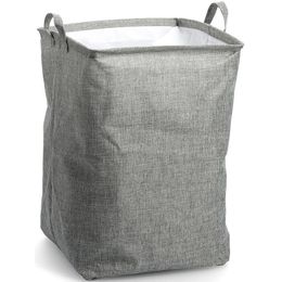 zeller W&auml;schesack 2 praktische Griffe grau Polyester B/H/T: 35cm x 53cm x 35cm