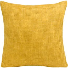 G&ouml;zze Dekokissen &raquo;Dallas&laquo; in vielen Farben gelb Obermaterial: 100% Polyester B/L: 50cm x 50cm, 2 Stk.