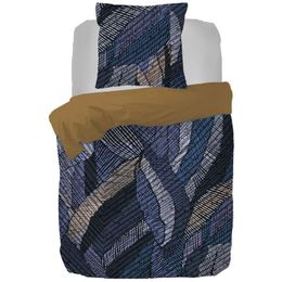 Kayori Bettw&auml;sche &raquo;Kymani&laquo; 2 Stk. Hergestellt aus 100 % Tencel gold Lyocell, Obermaterial: 100% Baumwolle B/L: 155cm x 220cm, 1 Stk., 1 Stk., Lyocell,