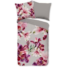 Good Morning Wendebettw&auml;sche &raquo;Inca&laquo; 3 100% Baumwolle, Renforc&eacute;, Rei&szlig;verschluss, Wendeoptik, Blumen bunt Renforc&eacute;, Obermaterial: 100% Baumwolle B/L: 