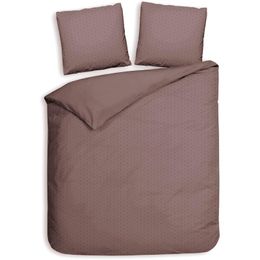 Bettw&auml;sche &raquo;Punto&laquo; 3 Stk. gepunktet, 100% Baumwolle ab 135x200 cm. rosa Mako-Satin, Obermaterial: 100% Baumwolle B/L: 200cm x 200cm, 1 Stk., 2 Stk., 