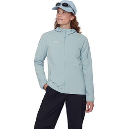 Mammut Funktionsjacke "Madris Light ML" in Hellblau - 52% | Gr&ouml;&szlig;e XS | Damen-outdoorjacken