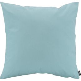 HOCK Dekokissen &raquo;Classic Uni&laquo; wasser- und schmutzabweisend, Kissenh&uuml;lle mit F&uuml;llung, 1 St&uuml;ck blau Polyacryl, Polyester B/L: 70cm x 70cm, 1 Stk.
