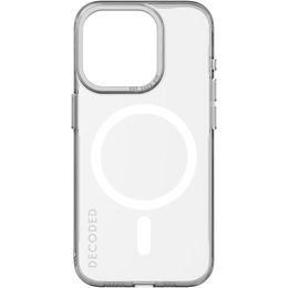 Decoded Smartphone-H&uuml;lle &raquo;Recycled Plastic Backcover iPhone 15 Pro&laquo; Smartphones 15,5 cm (6,1 Zoll) transparent Metall, Polycarbonat, Thermoplastische 