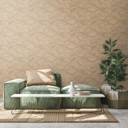 Livingwalls living walls Vliestapete &raquo;Metropolitan Stories. Travel Styles. Tapete Abstrakt&laquo; gemustert matt neutral strukturiert Kunst Tapete Kreise Strukturiert 