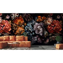 marburg Fototapete &raquo;Florence&laquo; matt glatt moderne Tapete f&uuml;r Wohnzimmer Schlafzimmer K&uuml;che bunt Vlies B/L: 2,65m x 3,4m, Rollen: 1