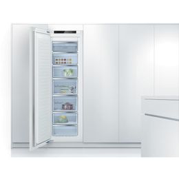 Bosch Einbaugefrierschrank Serie 6 &raquo;GIN81ACE0&laquo; 177,2 cm hoch 55,8 cm breit Warnsignal mit Ton oder Licht & No Frost silber