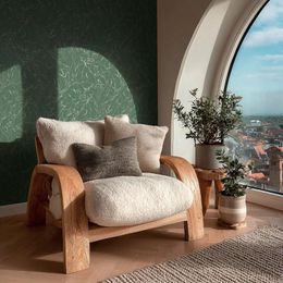 Livingwalls living walls Vliestapete &raquo;Vibes & Styles Fee &ndash; Wild Free Vliestapete&laquo; floral leicht strukturiert Filigranes Gr&auml;serdesign mit feinen Linien und 