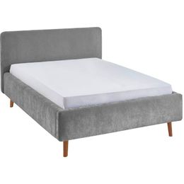 Meise M&ouml;bel meise.m&ouml;bel Polsterbett &raquo;Mattis&laquo; Topseller, wahlweise mit Bettkasten Liegefl&auml;che L&auml;nge B: 200cm x 140cm, Webstoff Ohne Bettkasten, H&ouml;he Bett: 105cm 
