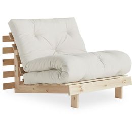 Karup Design Daybett &raquo;Roots Sofa Bed, Schlafsofa, Bettfunktion, FSC -Massivholz, B: 90 cm&laquo; Erh&auml;ltlich in Breite 90 cm, 140 cm oder 160 cm, Inkl. Futonmatratze. 