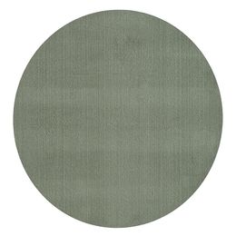 the carpet Teppich &raquo;kuschelig & Super Soft, Anti-Rutsch Unterseite,&laquo; rund 16 mm H&ouml;he Waschbar bis 30 Grad, Felloptik, Wohnzimmer Teppich, 