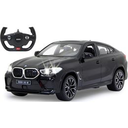 Jamara RC-Auto &raquo;Deluxe Cars, BMW X6 M 1:14, schwarz - 2,4 GHz&laquo; mit LED-Lichtern schwarz Einheitsgr&ouml;&szlig;e RC-Auto
