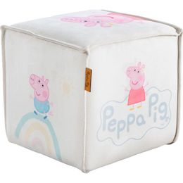 Roba Kinderhocker &raquo;Peppa Pig&laquo; grau B/H/T: 27cm x 25cm x 27cm