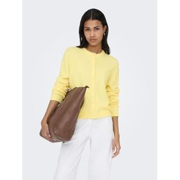 Only Cardigan "Simoni" in Gelb - 16% | Gr&ouml;&szlig;e M | Damen-pullover-cardigans