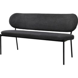 ByLiving Sitzbank &raquo;Jersey&laquo; mit Webstoff-Bezug, mit R&uuml;ckenlehne, Breite 160 cm grau 100% Polyester B/H/T: 160cm