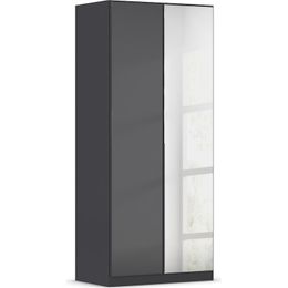 OTTO home Dreht&uuml;renschrank &raquo;Kleiderschrank Kleiderschr&auml;nke Schrank Garderobe AGORDO mit Glasfront&laquo; in zwei Griff-Farben, Breiten 91-405 cm, 