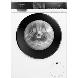 Siemens Waschmaschine iQ500 &raquo;WG44G2F22&laquo; 9 kg 1400 U/min wei&szlig; smartFinish: reduziert Knitterfalten um bis zu 50% - f&uuml;r weniger Zeit am B&uuml;gelbrett.