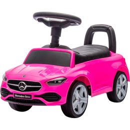 Jamara Rutscherauto &raquo;Mercedes-Benz C-Class&laquo; mit Sound pink Einheitsgr&ouml;&szlig;e Rutscherauto