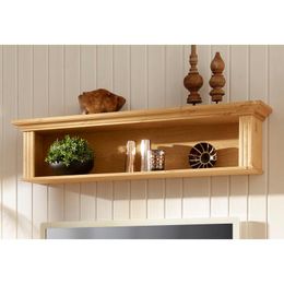 OTTO home Wandregal &raquo;Teresa, Regal, Wandboard&laquo; Ma&szlig;e (B/T/H): 120/23/26 cm, Breite 120 cm, aus massiver Kiefer, FSC -zertifiziert beige Massivholz B/H/