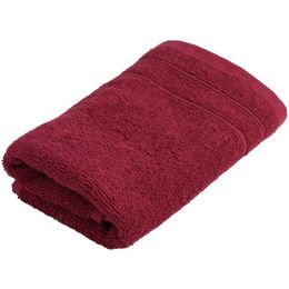 WEWO-Fashion Wewo fashion Gaestehandtuecher &raquo;9518G&laquo; saugstark rot Frottee, Frottier B/L: 30cmx50cm, 6 Stk., Frottee