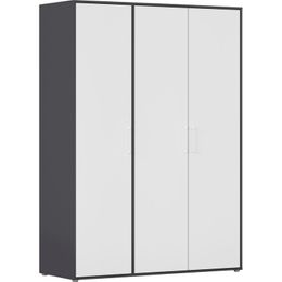 Rauch Kleiderschrank &raquo;VOYAGER Garderobe W&auml;scheschrank Schlafzimmer&laquo; in 3 verschiedenen Ausstattungen BASIC/CLASSIC/PREMIUM, mit 2 modernen 