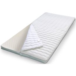 Stendebach Topper &raquo;Softtop Silver+ Latex&laquo; wei&szlig; Latex flexibel, B/L: 200cm x 200cm (1 Stk.)