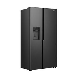 Gorenje Side-by-Side &raquo;NRS917C61BX&laquo; 178,6 cm hoch 91,1 cm breit mit Wasser-/Eisspender, kein Festwasseranschluss dank Tank Einheitsgr&ouml;&szlig;e