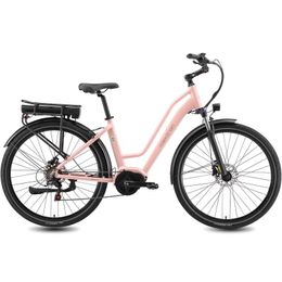 Maxtron Unisex &raquo; Urban 8 City-E-Bike 28 Zoll&laquo; 7 Gang Shimano Kettenschaltung Mittelmotor 250 W (mit integr. Akku), Elektrofahrrad f&uuml;r Alltag und 
