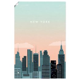 Artland Wandbild &raquo;New York&laquo; 1 Stk. tlg. als Alubild, Leinwandbild, Poster, Wandaufkleber in verschied. Gr&ouml;&szlig;en B/H/T: 60cm x 90cm, Kunstdrucke & Poster 