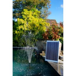 Ubbink Solarpumpe &raquo;SolarMax 1000&laquo; 1350 l/h silber Einheitsgr&ouml;&szlig;e