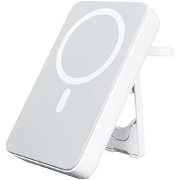 ALOGIC Powerbank &raquo;Lift 4-in-1 mit MagSafe&laquo; 10.000 mAh wei&szlig; Powerbank unterst&uuml;tzt induktives Laden und verf&uuml;gt &uuml;ber 10.000 mAh