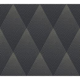 Livingwalls living walls Vliestapete &raquo;New Walls 50's Glam geometrisch grafisch&laquo; gemustert geometrisch grafisch glatt Grafik Tapete Punkte Tapeten Wohnzimmer 