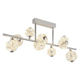 Globo LIGHTING Deckenleuchte &raquo;VIRINA&laquo; LED-Modul 1 Stk. Warmwei&szlig; Deckenlampe Wohnzimmer-Leuchte Schlafzimmer-Leuchte Flur K&uuml;che H: 45cm, 1 Stk.