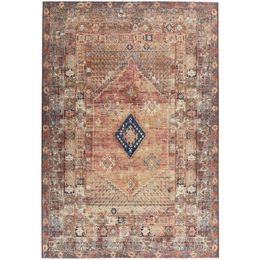 Tom Tailor HOME Teppich &raquo;Funky Outdoor Orient Two&laquo; rechteckig 5 mm H&ouml;he Flachgewebe, Orient-Optik, In- und Outdoor geeignet, Wohnzimmer braun 