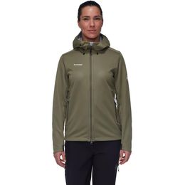 Mammut Softshelljacke "Ultimate VII SO" in Khaki - 63% | Gr&ouml;&szlig;e S | Damen-outdoorjacken