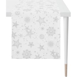 Apelt Tischl&auml;ufer &raquo;9602 CHRISTMAS ELEGANCE, Weihnachtsdeko, Weihnachten&laquo; Lurex-Jacquardgewebe bunt Polyester, Viskose B/L: 48cm x 140cm, 1 Stk., 