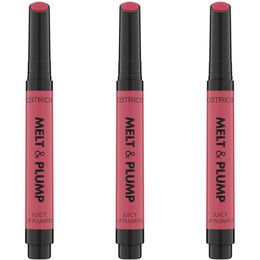 Catrice Damen Lippenbalsam &raquo;Melt & Plump Juicy Lip Plumper&laquo; Sorgt f&uuml;r Glanz und Volumen, weiche Textur, k&uuml;hlend durch Menthol. rosa Einheitsgr&ouml;&szlig;e