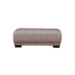Home Affaire Hocker &raquo;Langeland&laquo; passend zur Serie "Langeland" grau 100% Polyester B/H/T: 120cm x 47cm x 70cm, Samtoptik