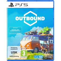 Spielesoftware &raquo;Outbound - [Playstation 5]&laquo; PlayStation 5 Multiplayer Koop Erkunde eine farbenfrohe offene Welt mit verschiedenen Biomen, Ressourcen 