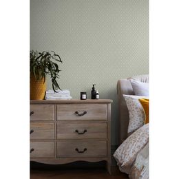 next Vliestapete &raquo;DECO Geometrisch MINI NEUTRAL Vliestapete 10mx52cm&laquo; 3D-Optik glatt beige Vlies B/L: 0,52m x 10m, Rollen: 1