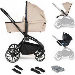BABYGO Kombi-Kinderwagen &raquo;Harmony 3in1&laquo; inkl. Babyschale mit Adaptern beige Einheitsgr&ouml;&szlig;e Kombi-Kinderwagen
