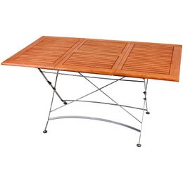 Garden Pleasure Gartentisch &raquo;Wien&laquo; braun B/H/T: 90cm x 74cm x 150cm
