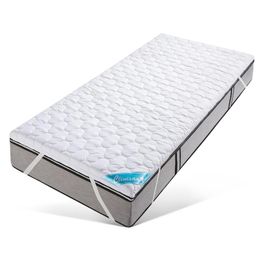 f.a.n. fan Topper &raquo;Komfortschaum, Clinisan Punktoflex Plus&laquo; Topper in verschiedenen Gr&ouml;&szlig;en, druckentlastender Topper wei&szlig; Komfortschaum B/L: 90cm x 200cm (1 