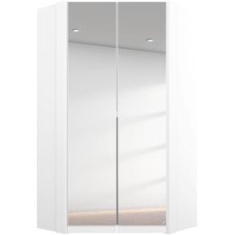 Rauch Eckkleiderschrank &raquo;Kleiderschrank Eckschrank Schrank Garderobe Ankleide MEMPHIS&laquo; Schenkelma&szlig;: 87x74 oder 119x106 cm, H&ouml;he 210 cm, platzsparend, 