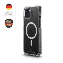 Hama Smartphone-H&uuml;lle &raquo;Handyh&uuml;lle &bdquo;Extreme Protect&ldquo; f&uuml;r iPhone 15 (f&uuml;r MagSafe, sto&szlig;fest)&laquo; Smartphones transparent D3O MADE IN GERMANY: Entwicklung, 