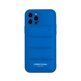 Cheeky Chain Munich Smartphone Case 'iPhone 14 Pro' male size One size Blue / White